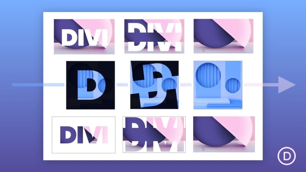Create an Image Overlay with Split Text Shutter Animation Designs in Divi