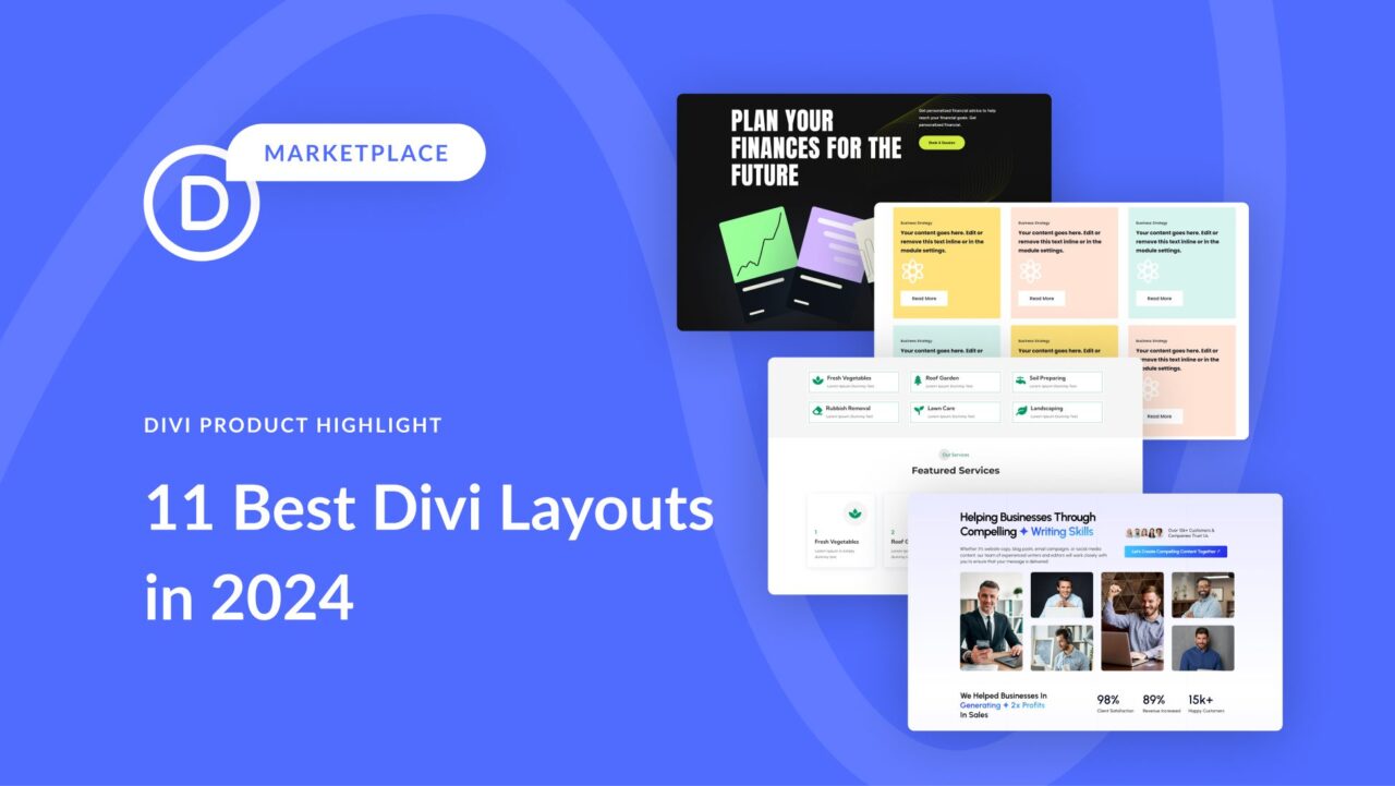 11 Best Divi Layouts in 2024 (Top Choices) - Web Design Solutions Unleashed