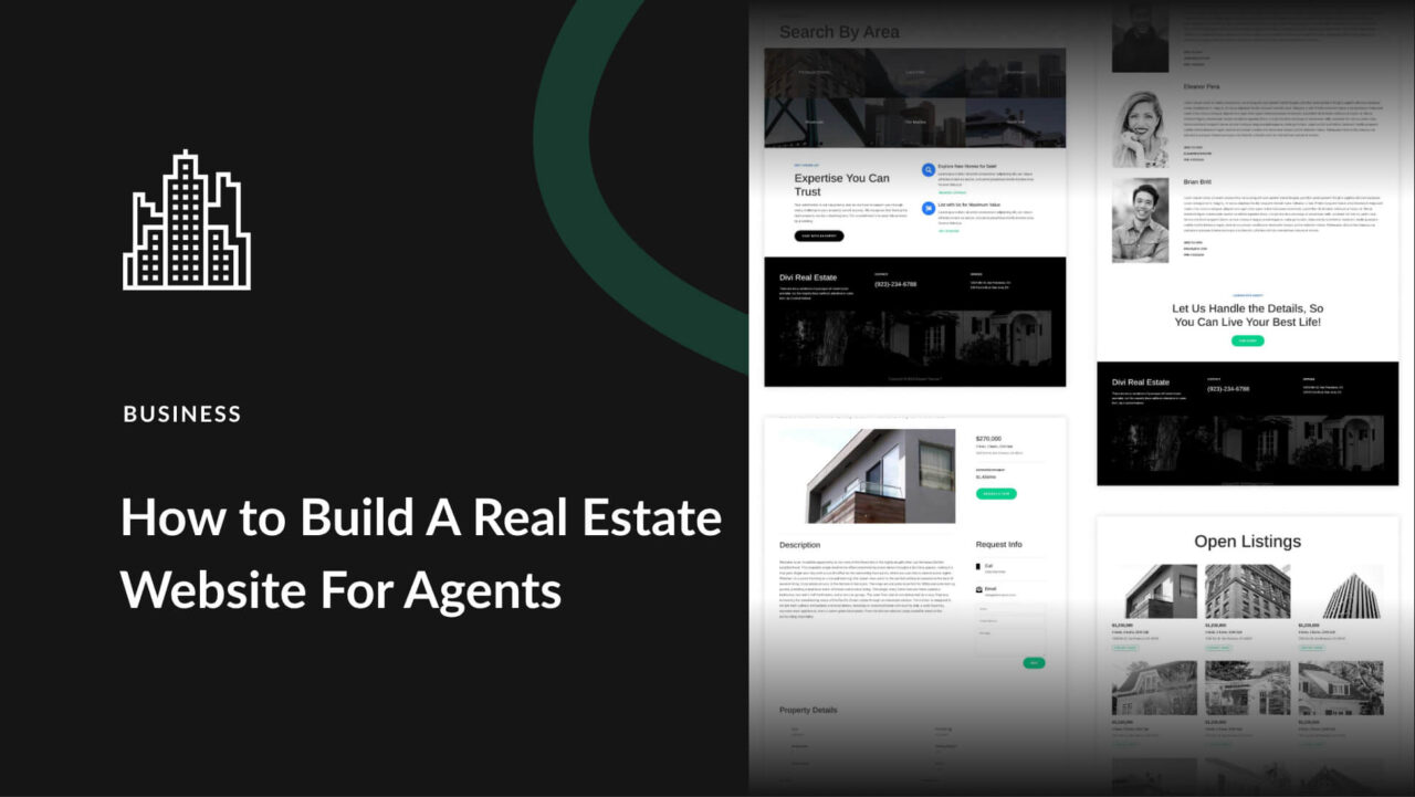 How to Build A Real Estate Website – For Agents - Web Design Solutions ...