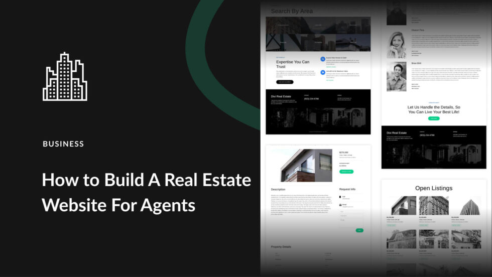 How to Build A Real Estate Website – For Agents - Web Design Solutions ...